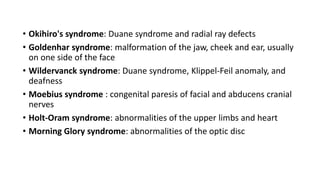 Duane Retraction Syndrome- Congenital Cranial Dysinnervation Disorder ...