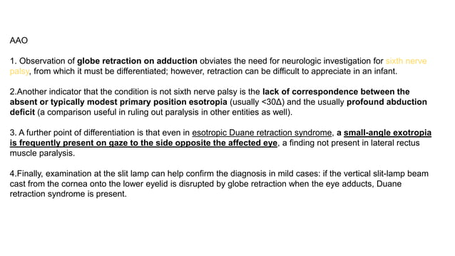 Duane Retraction Syndrome- Congenital Cranial Dysinnervation Disorder ...