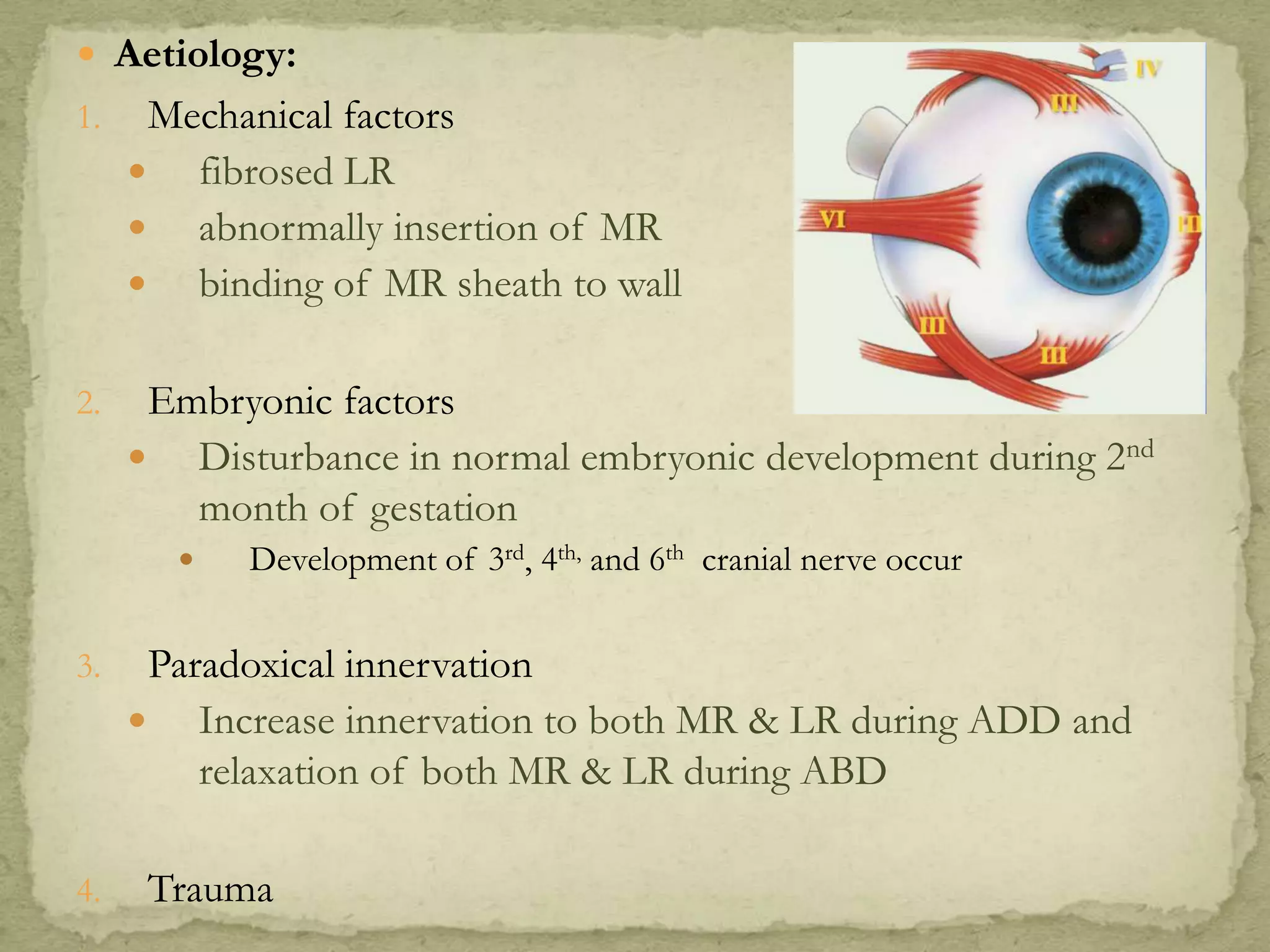 Case Presentation: Duane's Syndrome | PPTX
