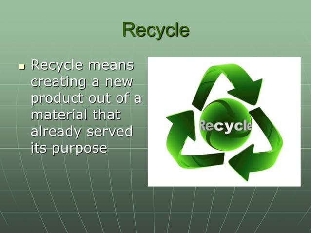 Waste Management Using the 5Rs Techniques | PPTX