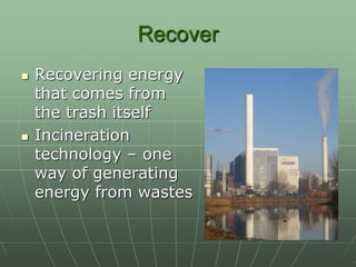 Waste Management Using the 5Rs Techniques | PPTX