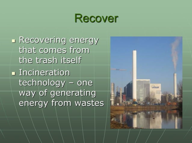 Waste Management Using the 5Rs Techniques | PPTX