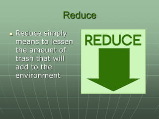 Waste Management Using the 5Rs Techniques | PPTX