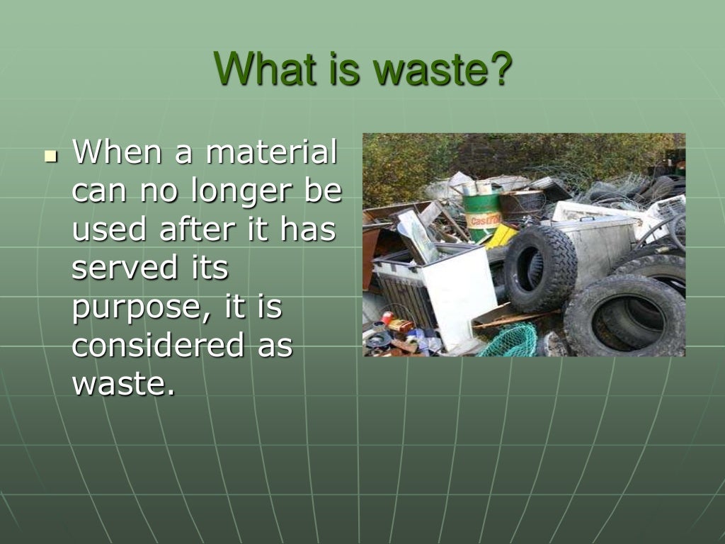 Waste Management Using the 5Rs Techniques