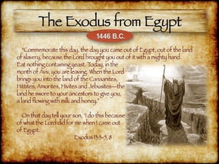 Timeline of the Old Testament - DE Smith | PPT