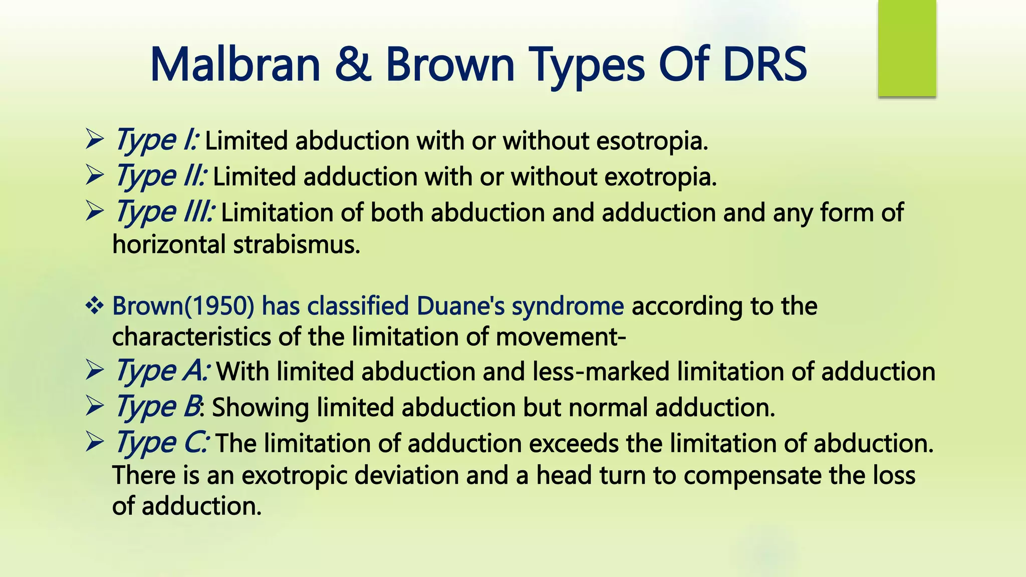 Duane's Retraction Syndrome.pptx