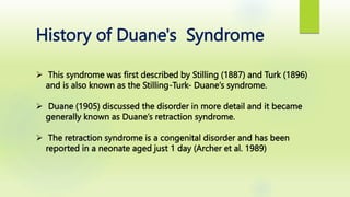 Duane's Retraction Syndrome.pptx