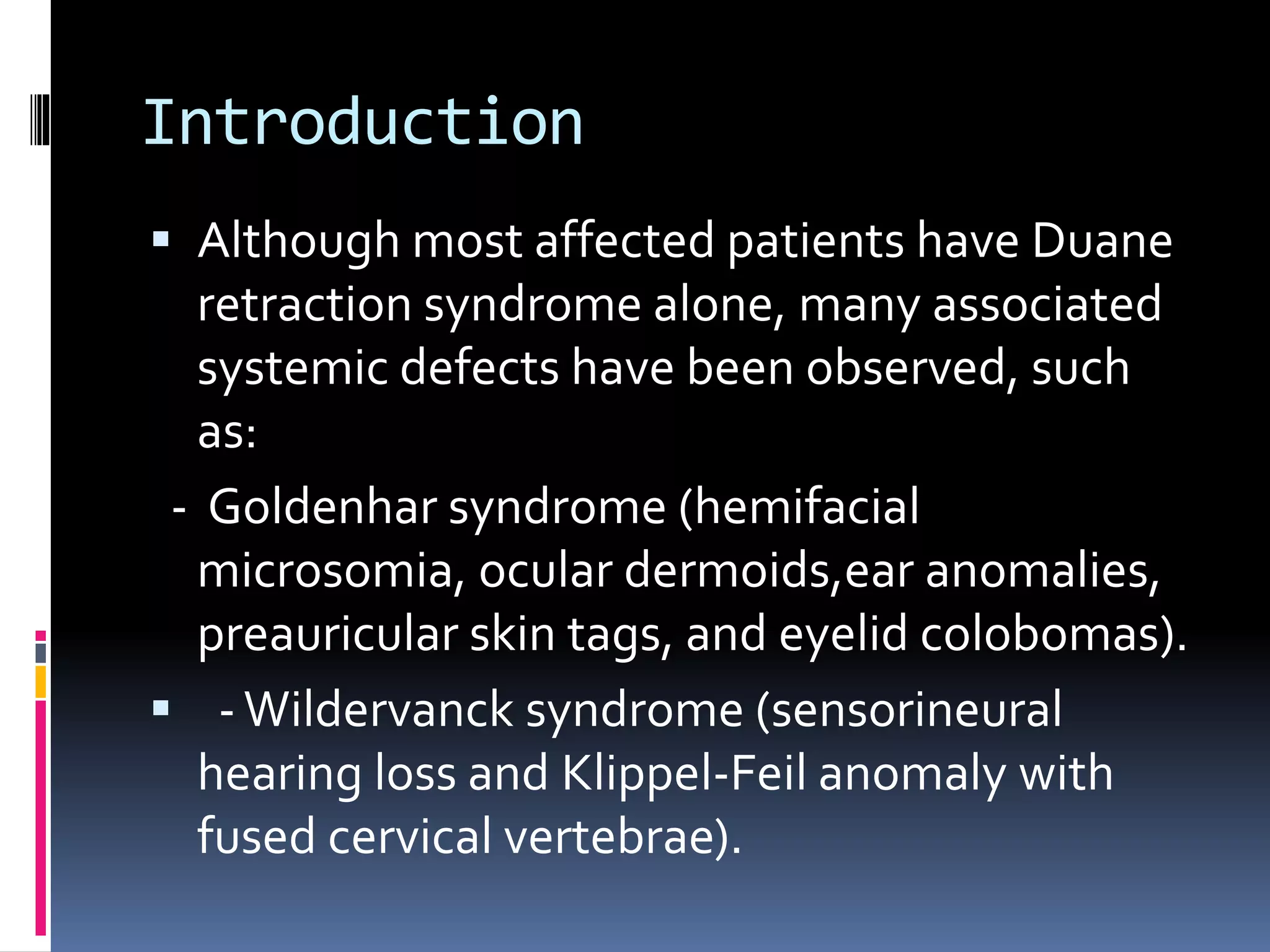 Duane syndrome 2 | PPSX