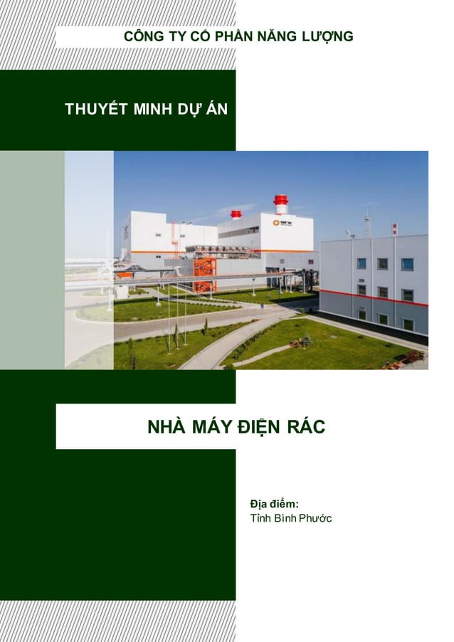 Thuyết minh dự án nhà máy điện rác | PDF