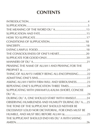 Duas | eBook | PDF | Fisabilillah | PDF | Islam | Religion & Spirituality