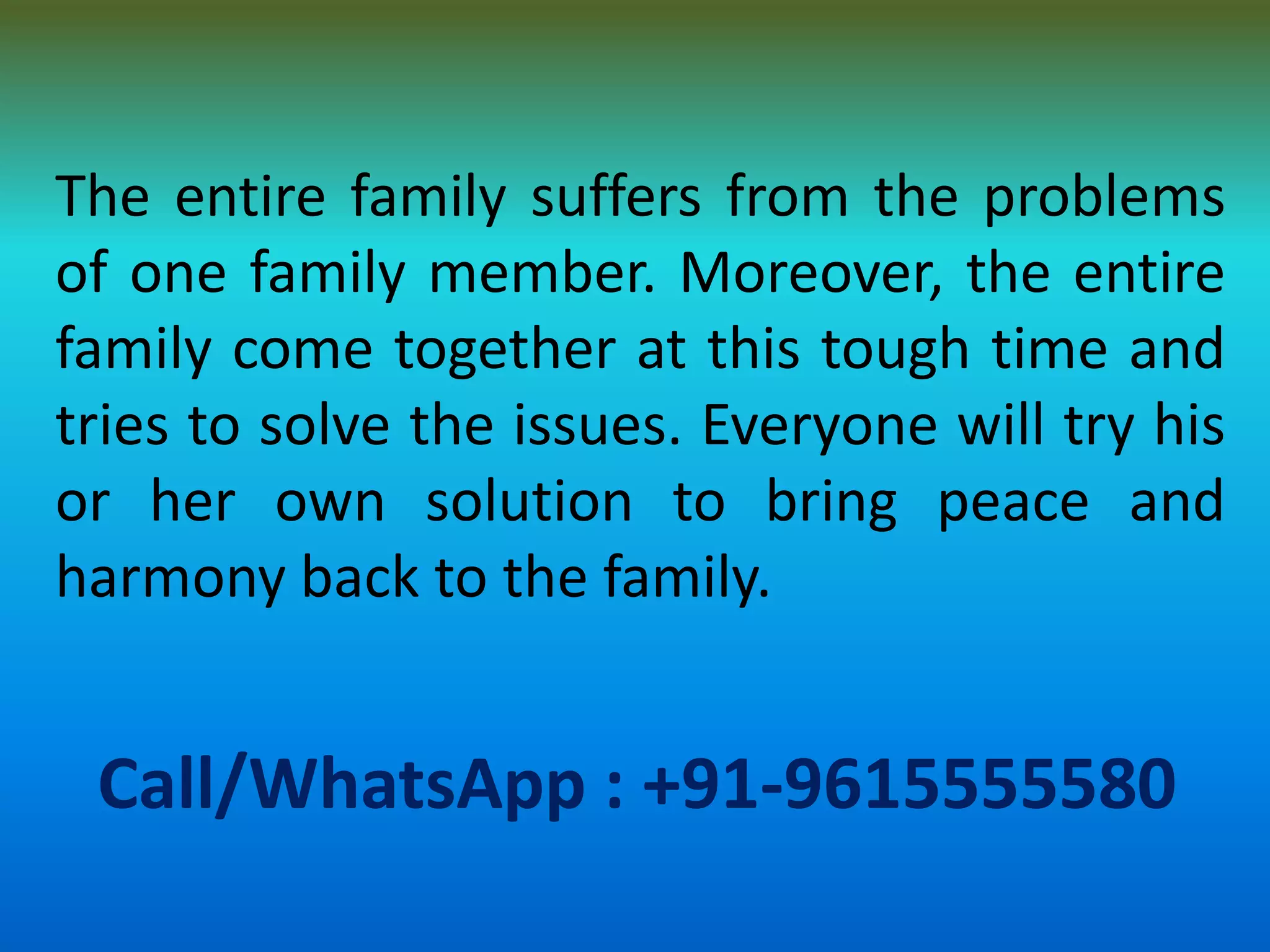 Dua to solve family problems | PPT