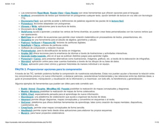 Diseño Universal para el aprendizaje y las Tecnologías de educación | PDF