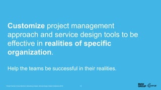 Florian Fischer & Anna Marchuk: Delivering a Service Design Mindset | PPTX