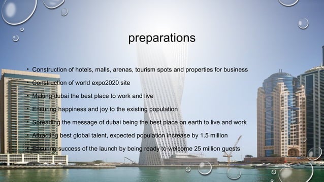 Dubai-Past, Present and Future | PPT