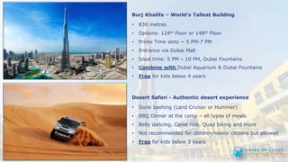 Dubai tour guide | PPTX