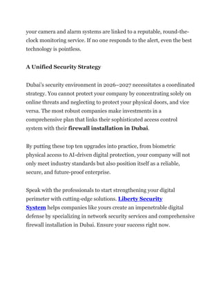 Dubai 2026–27 Top Security Upgrades with Firewalls & Access Control.pdf
