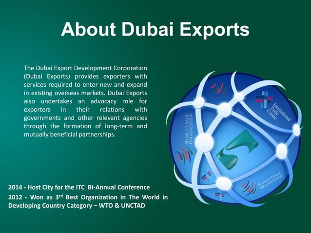 Dubai Exports Corporate Presentation - Mohammed Ali Al Kamali | PPT
