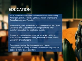 Dubai FDI Presentation - Ibrahim Ahli | PDF