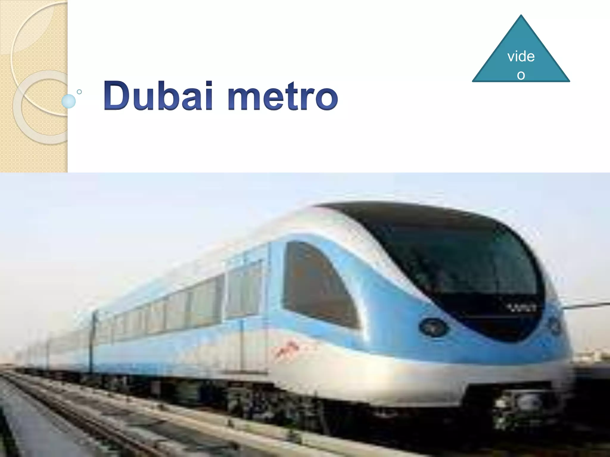 Dubai metro | PPTX