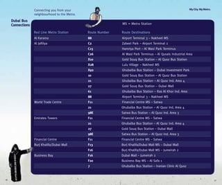 Dubai metro brochure_english | PDF