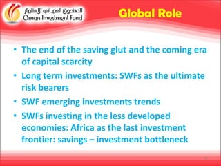 Dubai middle east investment summit | PPTX
