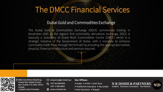 Dubai multi commodities centre (dmcc) | PDF