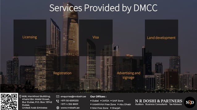 Dubai multi commodities centre (dmcc) | PDF