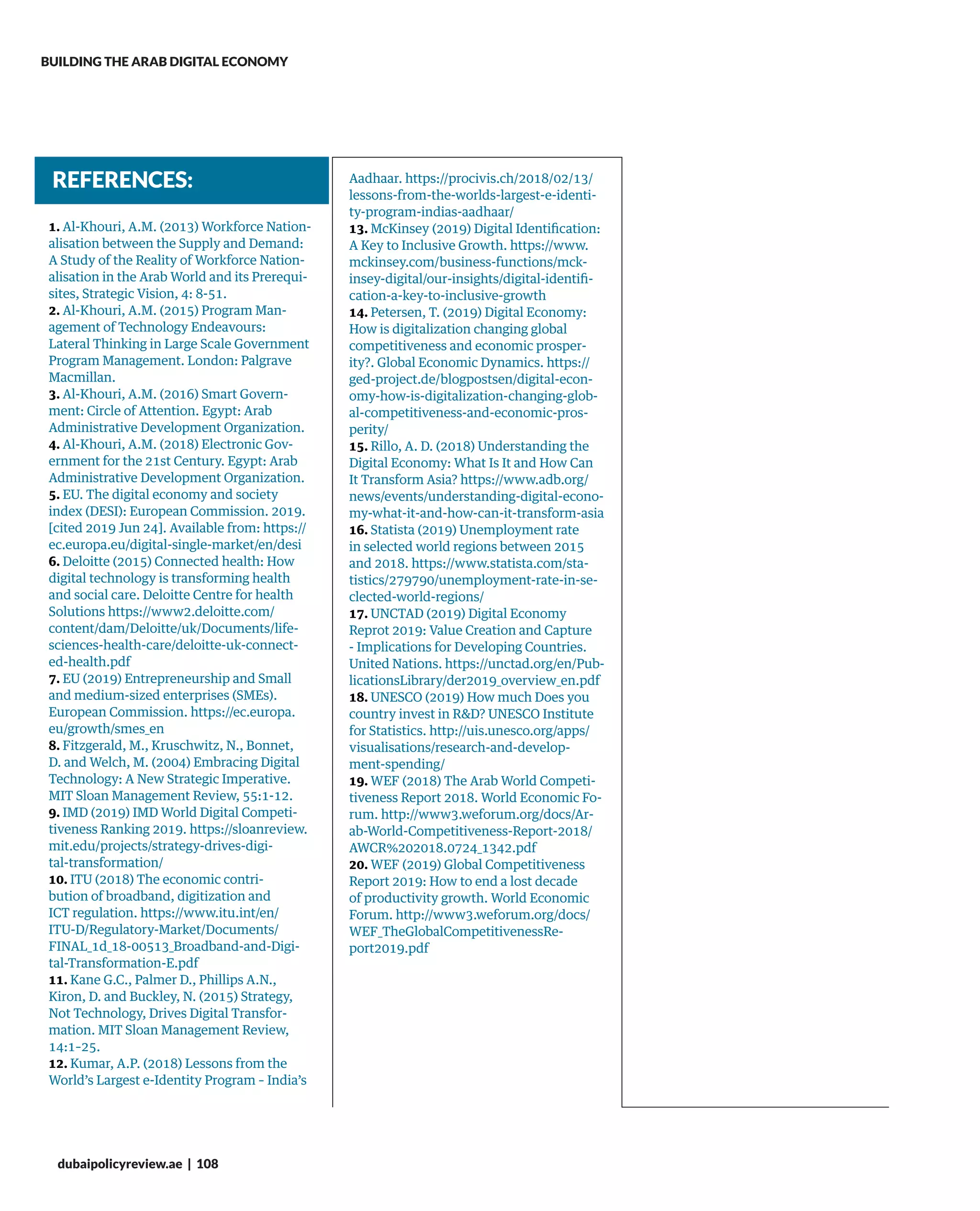 Digital Economy and Policy Needs for Digital Transformation | PDF