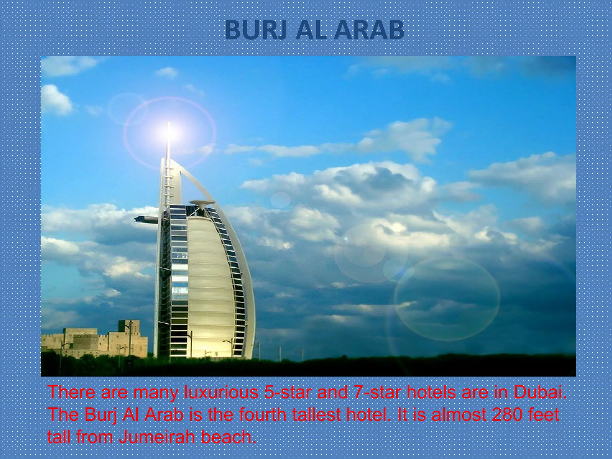 Dubai Presentation | PPT