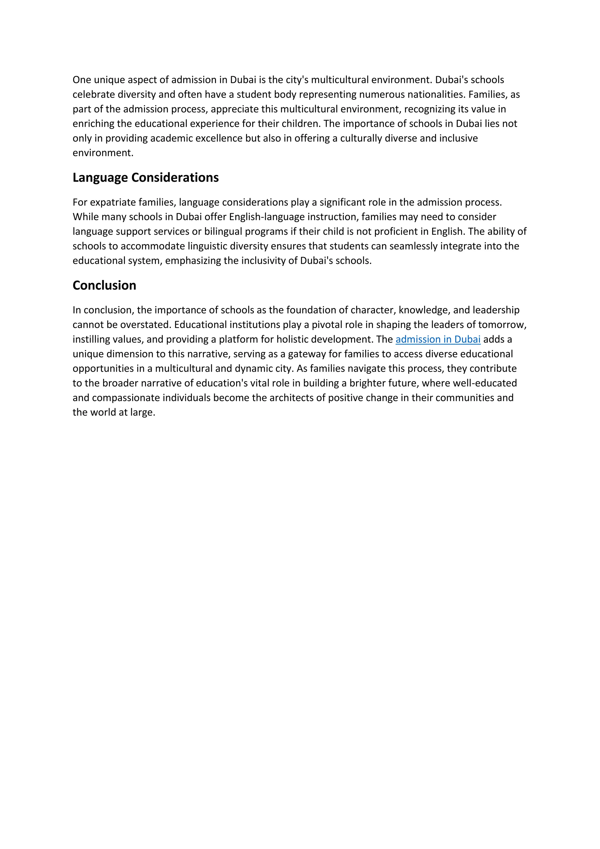 The Crucial Role of Education: Unveiling the Importance of Schools in ...