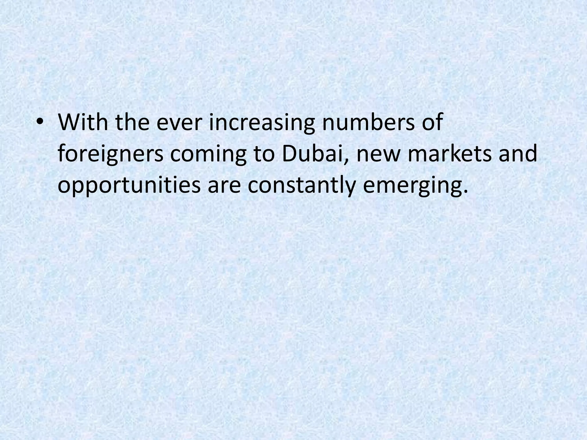 Dubai – the gateway to global business | PPTX