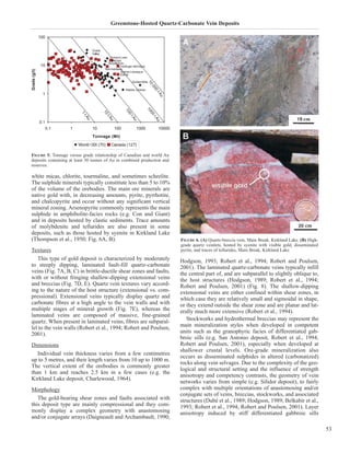 GREENSTONE-HOSTED QUARTZ-CARBONATE VEIN DEPOSITS | PDF