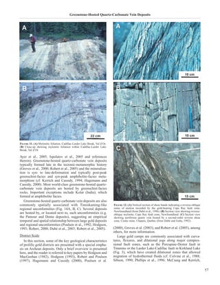 GREENSTONE-HOSTED QUARTZ-CARBONATE VEIN DEPOSITS | PDF