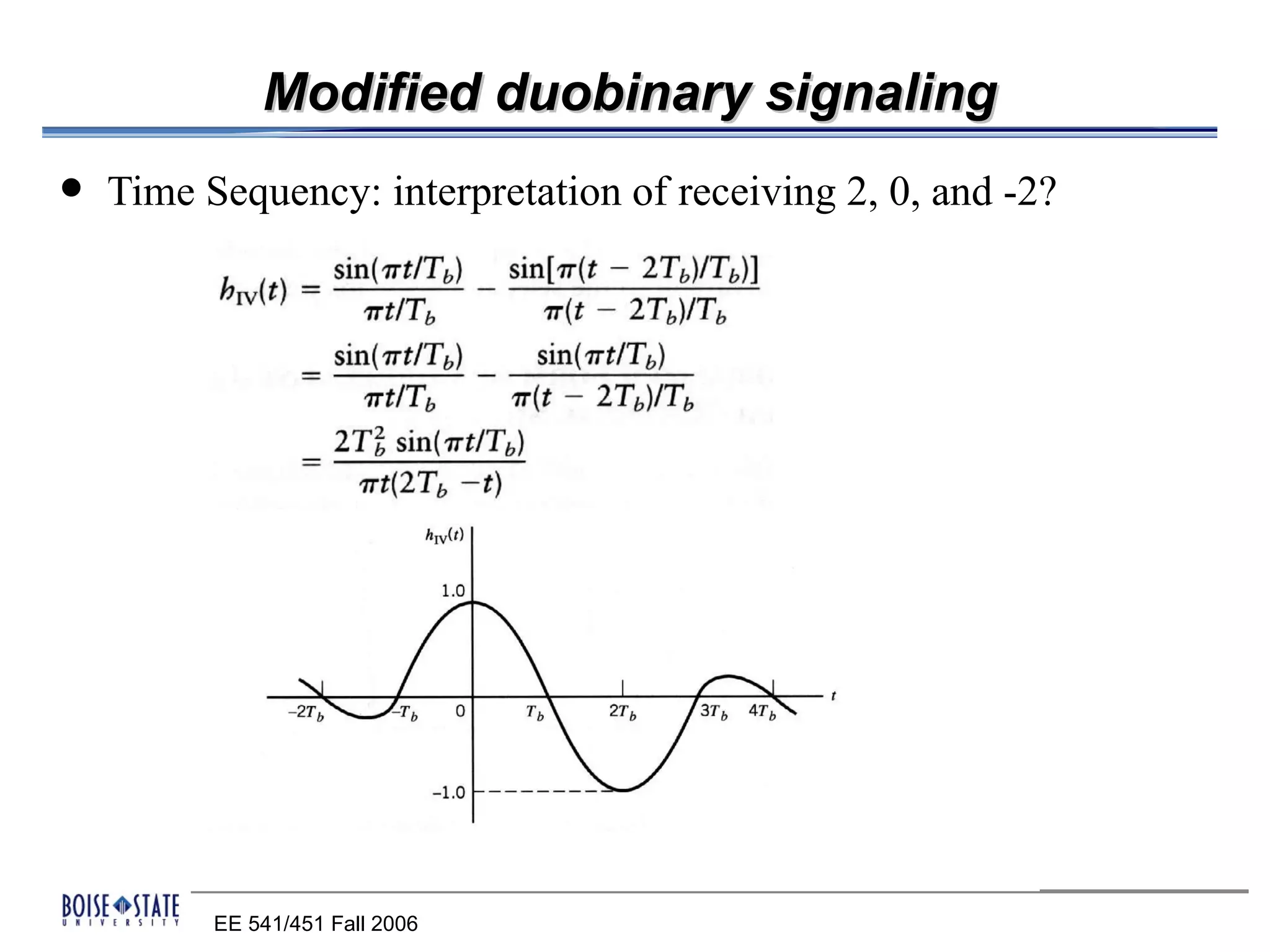 Du binary signalling | PPT