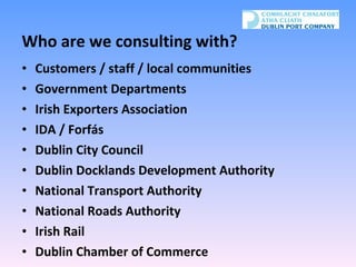 Dublin Port Masterplan | PPT