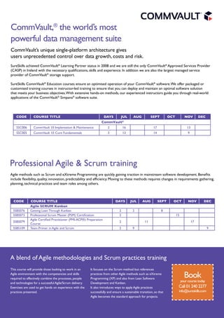 Dublin Training & Certification Brochure | PDF