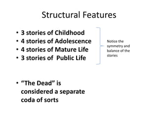 Dubliners by James Joyce: Narrative Structure | PPT