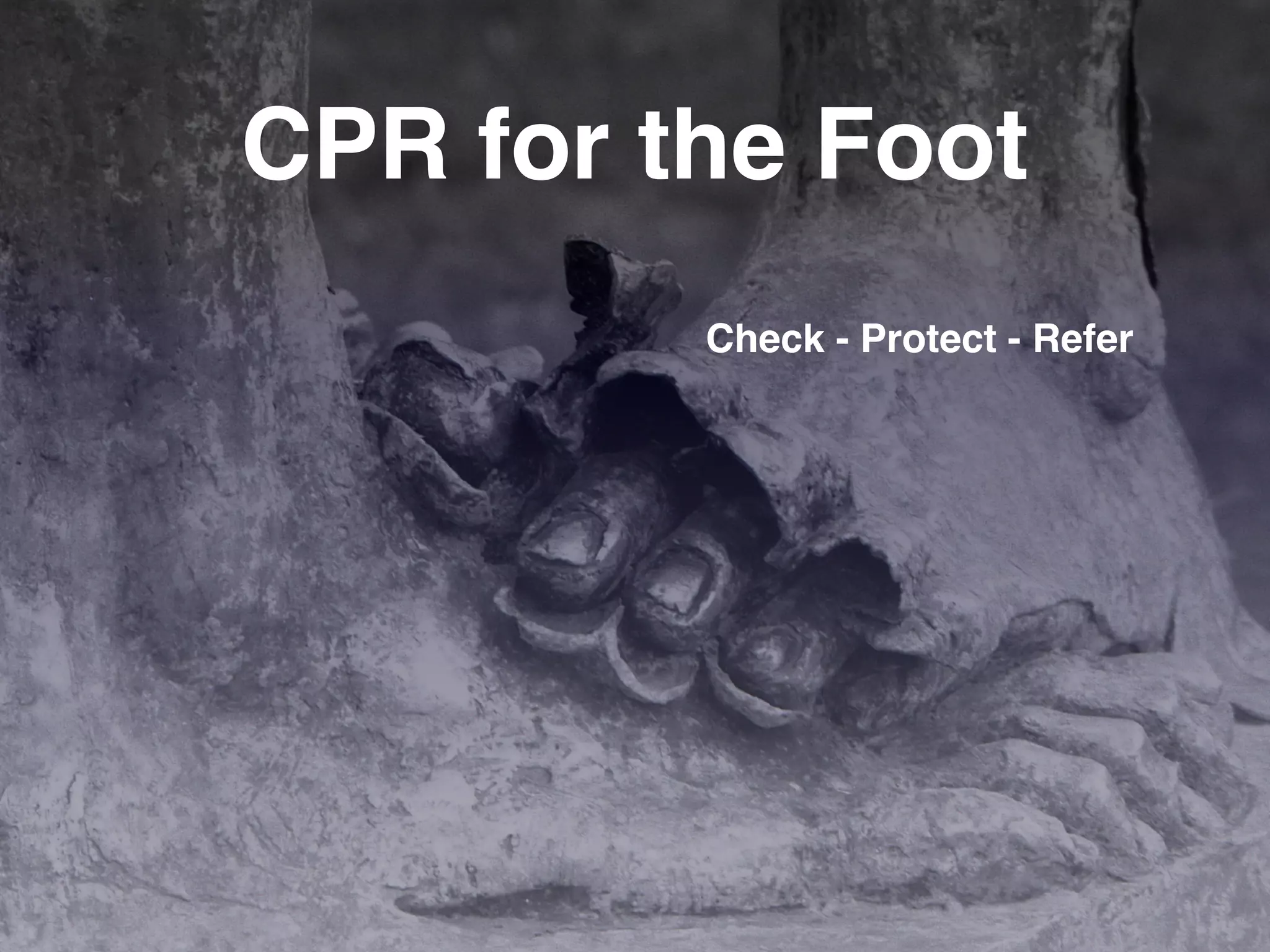 CPR for the Foot - The approach in Scotland | PDF
