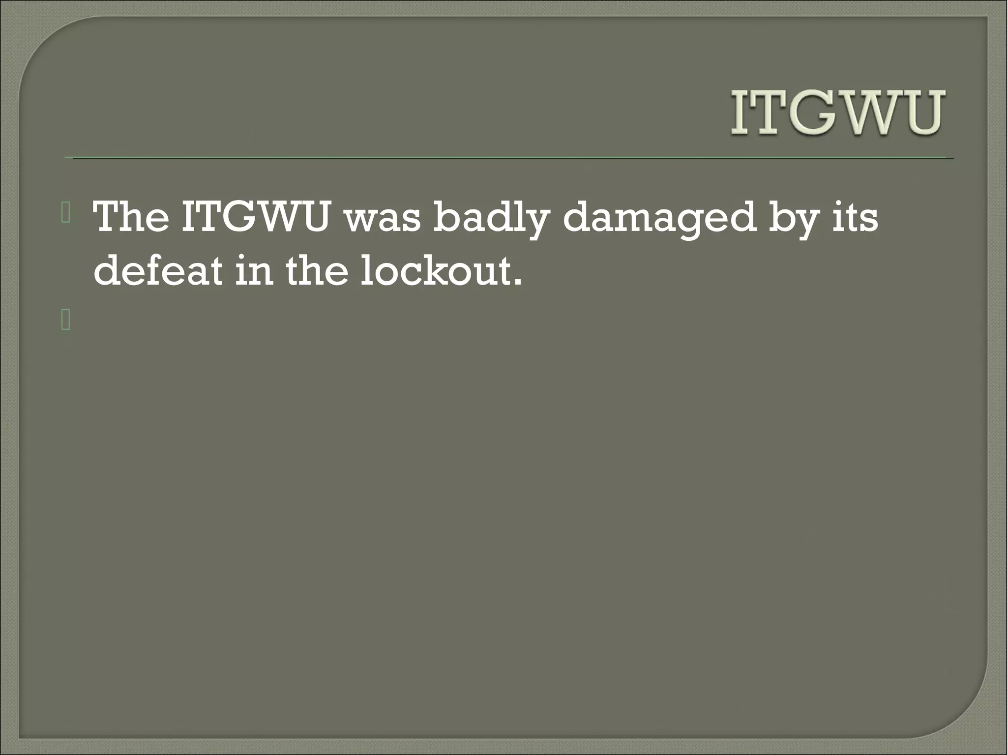 Dublin lockout 1913 aftermath | PPT
