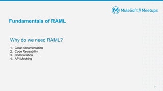 Dublin_mulesoft_meetup_API_specifications.pptx