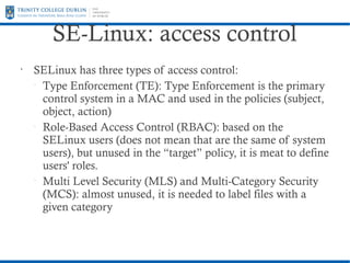Protecting confidential files using SE-Linux | PPT