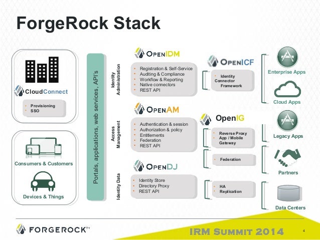 THE FORGEROCK PLATFORM BIG PICTURE