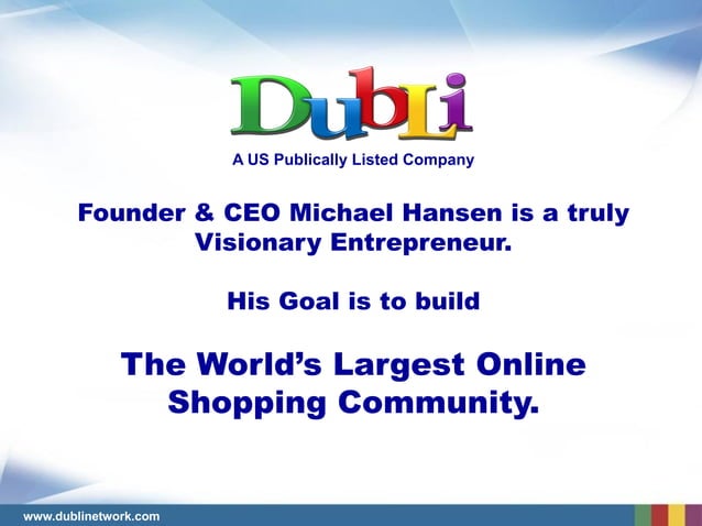 Dubli Short Presentation Pdf | PPT