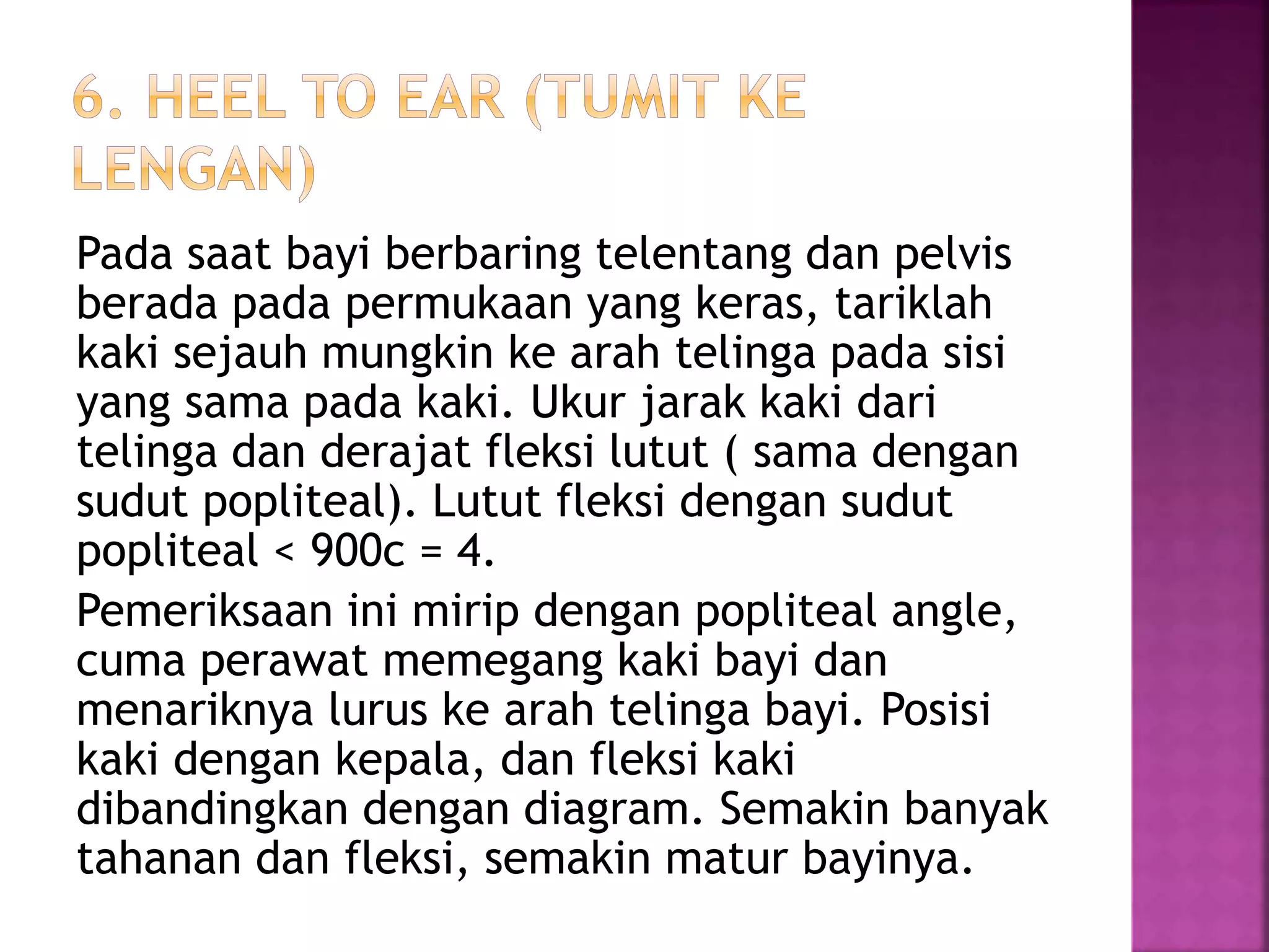 Dubowitz score | PPT