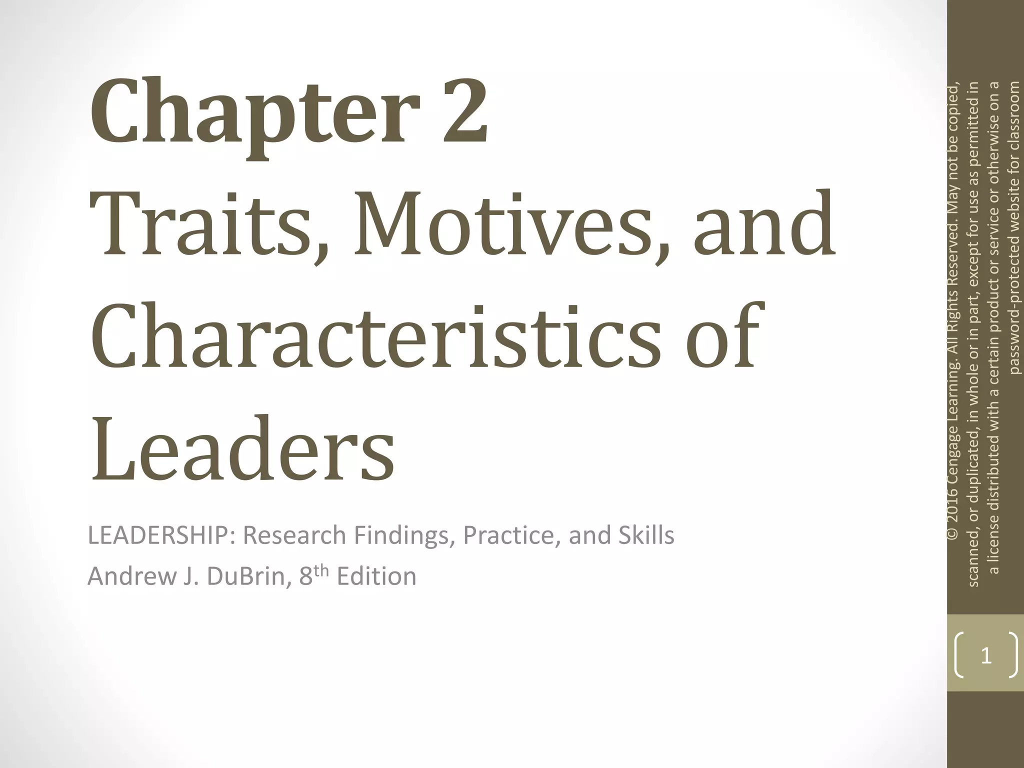 Du brin chapter 02_8e_ppt | PPTX