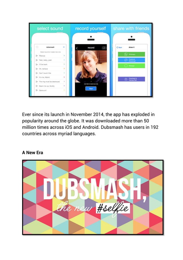 Dubsmash_CaseStudy | PDF