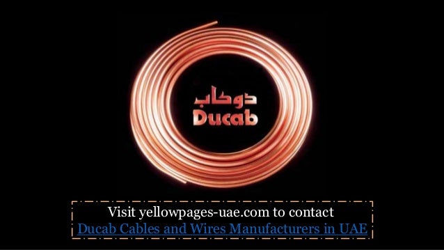 Ducab Cables And Wires Manufacturers In Uae