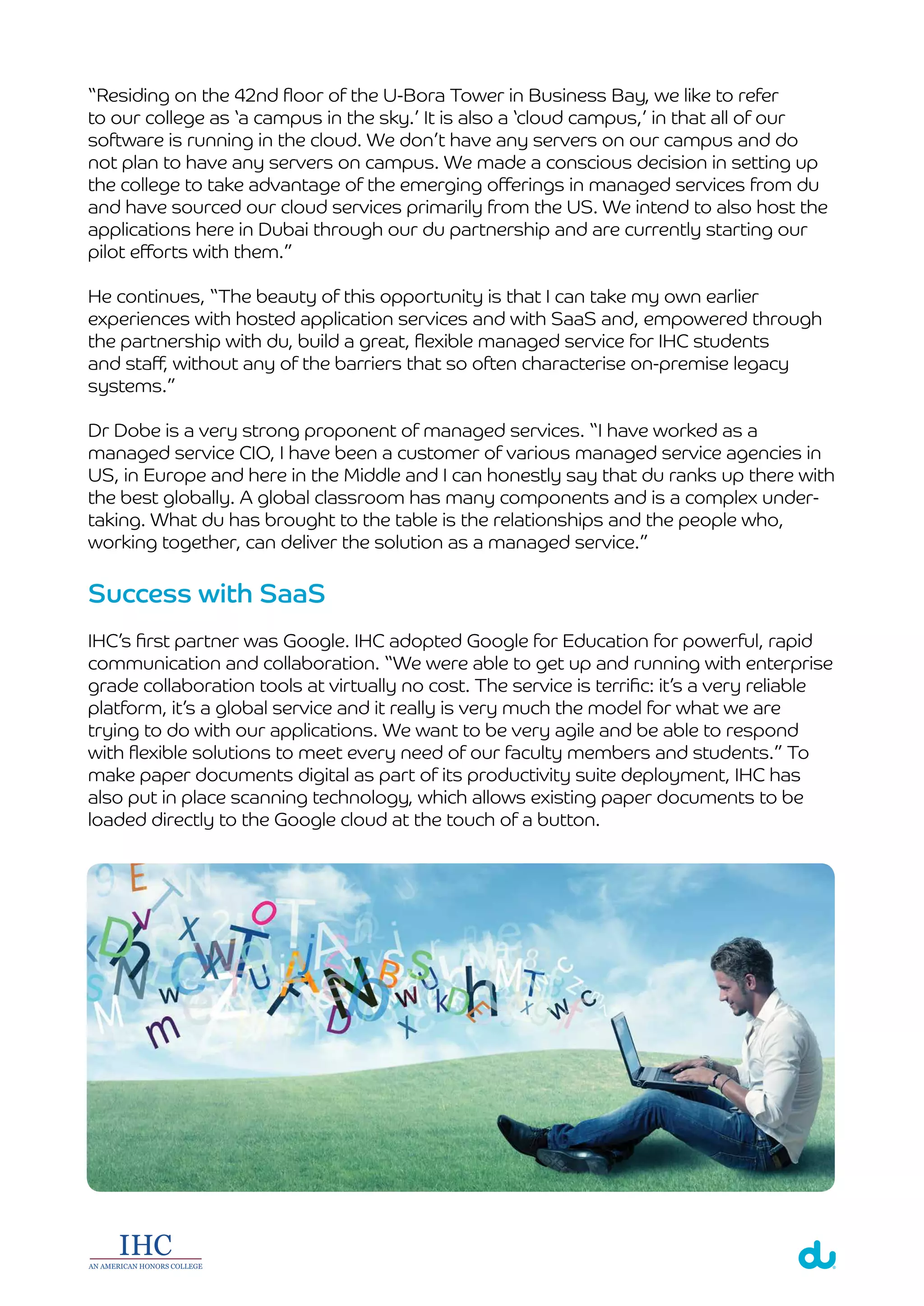 du IHC Case Study 2013 | PDF