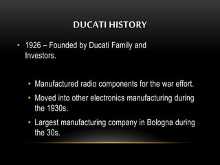 Ducati | PPTX