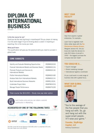 Ducere Course Brochure - Diplomas | PDF